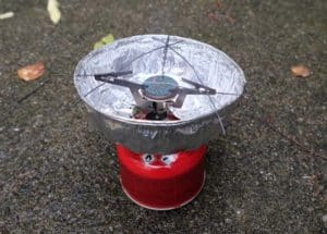 DIY Ultralight Windscreen for a Canister Stove