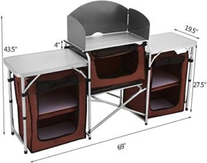 Best Portable Camping Kitchens - Mom Goes Camping