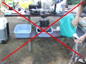 Gravity Sinks: 5 Simple Hands-Free Designs for Camping